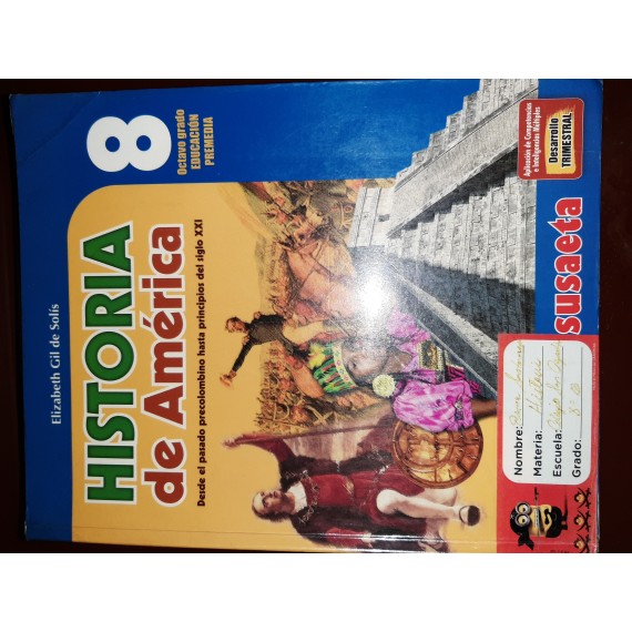 Libro De Texto De Historia Americana 8vo Grado
